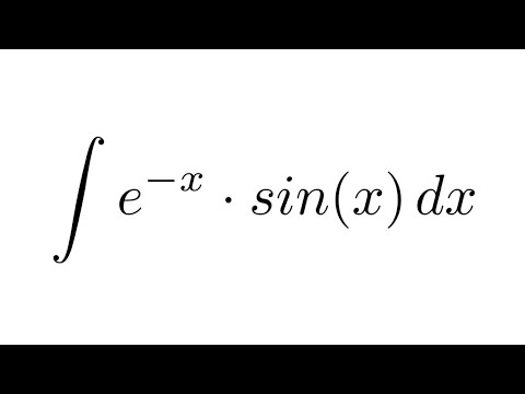 Integral of (e^-x)*sin(x) - Integrals ForYou