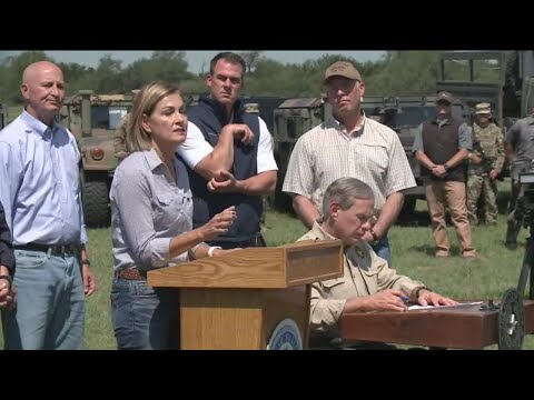Gov. Kim Reynolds speaks alongside fellow GOP governors about border crisis in Mission, Texas