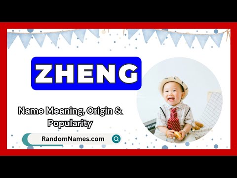 Zheng - Baby Boy Name Meaning, Origin & Popularity - RandomNames.com