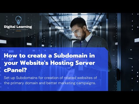 How to create a Subdomain in your Website's Hosting Server cPanel?