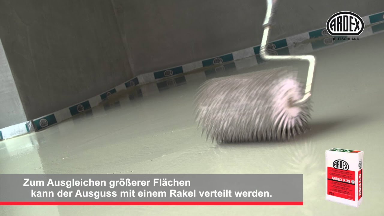 ARDEX: Bodenspachtelmassen - ARDEX K 39