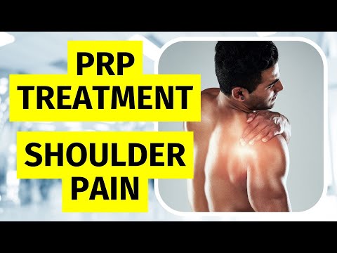 PRP Treatment for Shoulder Pain and Rotator Cuff