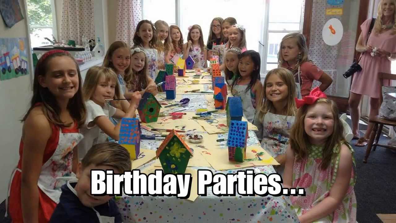 All Things Art Studio - Kids Birthday Parties - Arts and Crafts Chicago Il