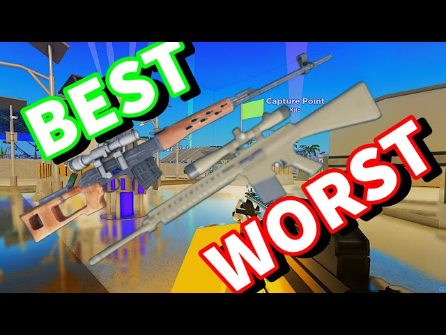 5 best weapons to use in Roblox War Tycoon