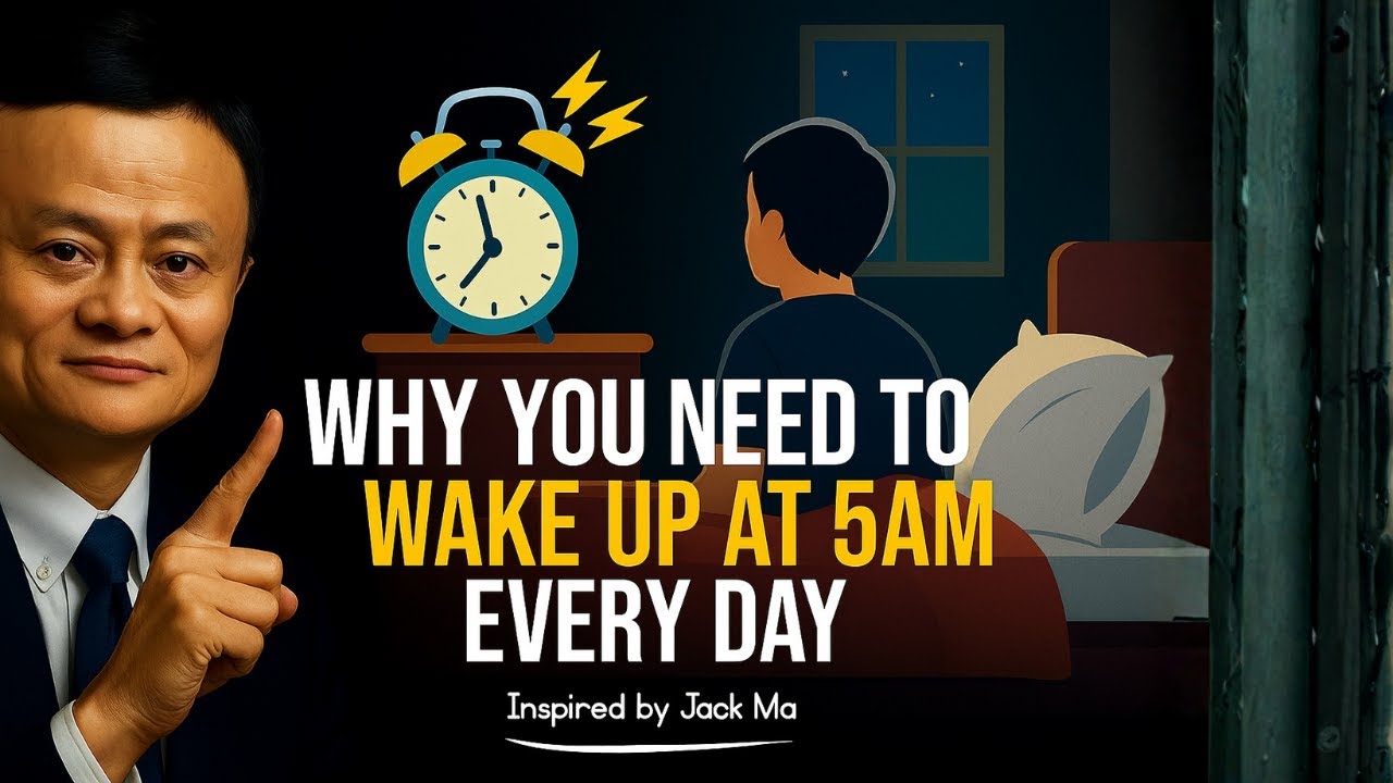Why You Need to Wake Up at 5 AM Every Day | Inspired by Jack Ma