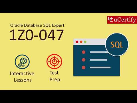 1Z0-047 : Oracle Database SQL Expert