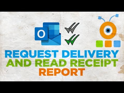 How to Request Delivery and Read Receipt Report in Outlook