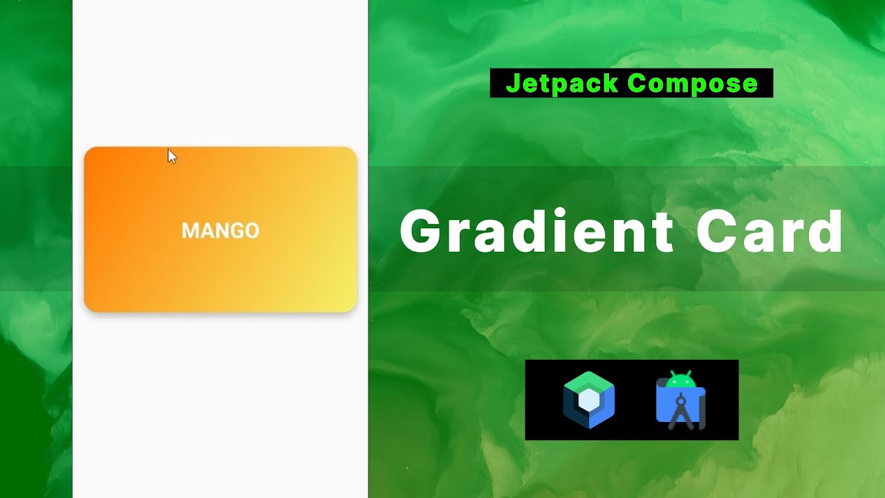 Gradient in Card with Jetpack Compose