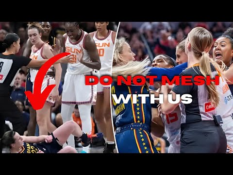 3 EJECTED after fight as Sophie Cunningham stands up for Caitlin Clark