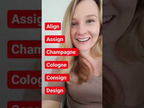 Learn English Pronunciation and How to pronounce the Silent Letter G #shorts