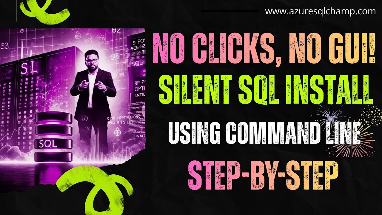 💡No Clicks, No GUI! 🔥How to Install SQL Server 2022 Using Command line on Windows Server🥇#sqlserver