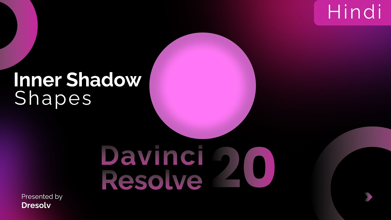 How To Create Inner Shadow In Davinci Resolve