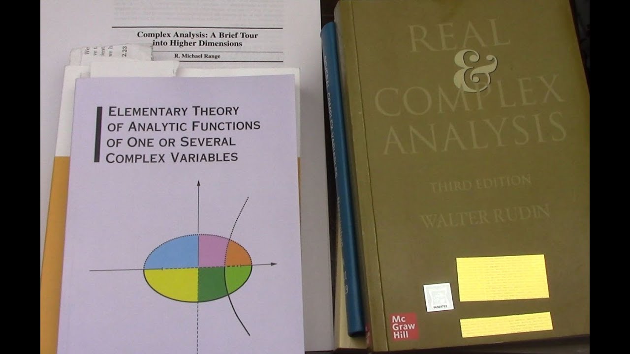 Several Complex Variables Rudin Cameo Appearance