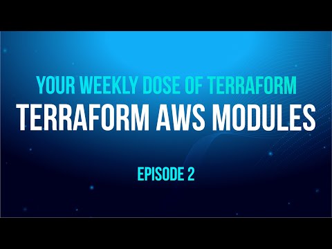 Terraform AWS modules live-coding