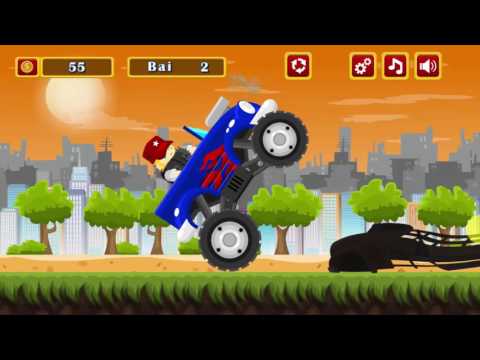 Cách chơi game Xe tải vượt địa hình 2 - Game vui