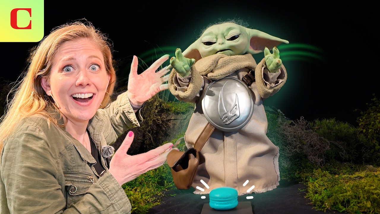 I Met Ultimate Grogu! How Hasbro's $599 Baby Yoda Star Wars Animatronic Works