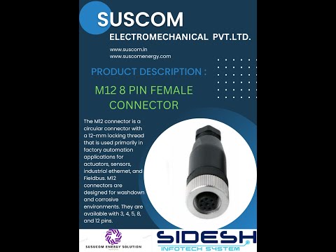 Suscom Energy Solutions, Bhopal - Manufacturer of Servo power Connectors and Servo Motor Encoder ...