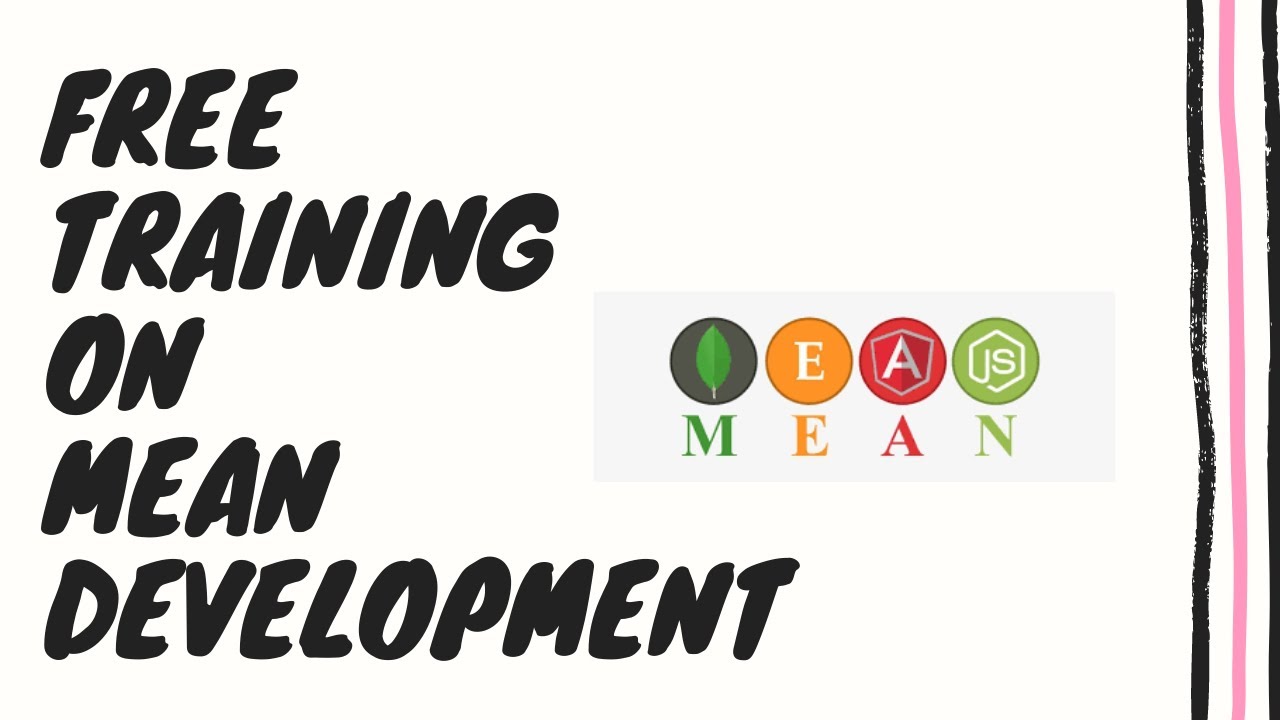 MEAN Stack Development Free Live Online Training on Eduonix
