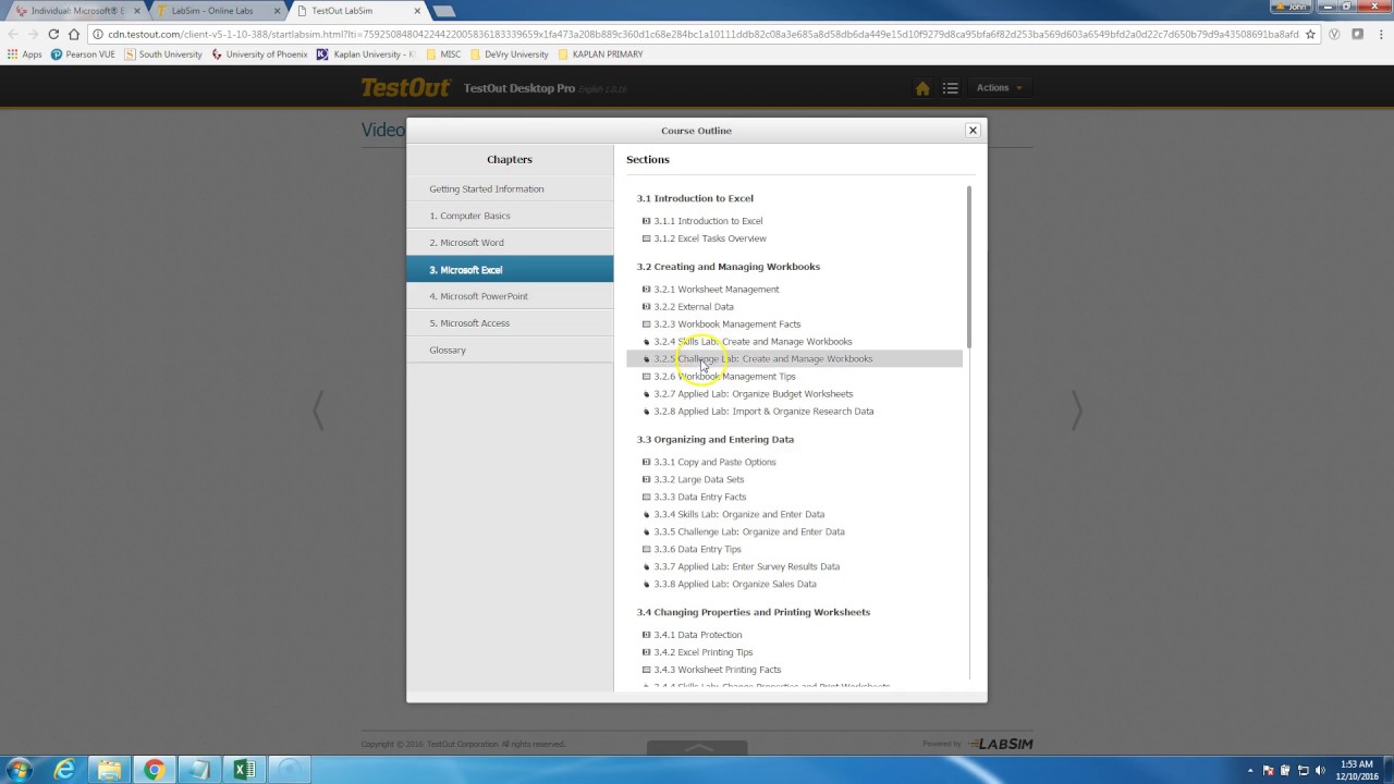 CIS/211 - WEEK 2 - LABSIM Overview