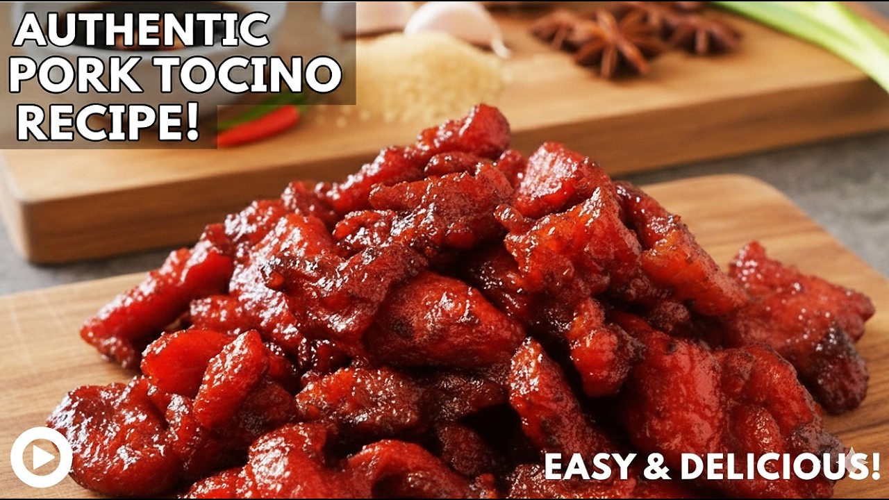 PORK TOCINO 🐷 MASARAP AT WALANG SALITRE
