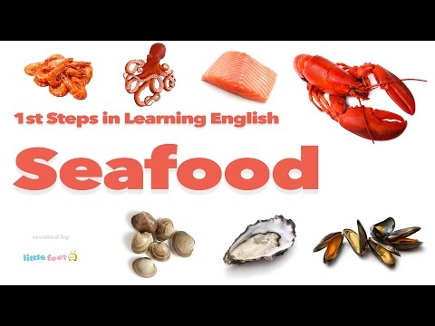 Pronounce SEAFOOD in British English | Vocabulary with Pictures
