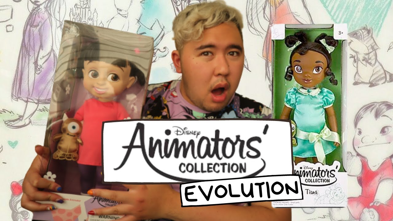 Disney Store's Disney Animators Collection Evolution