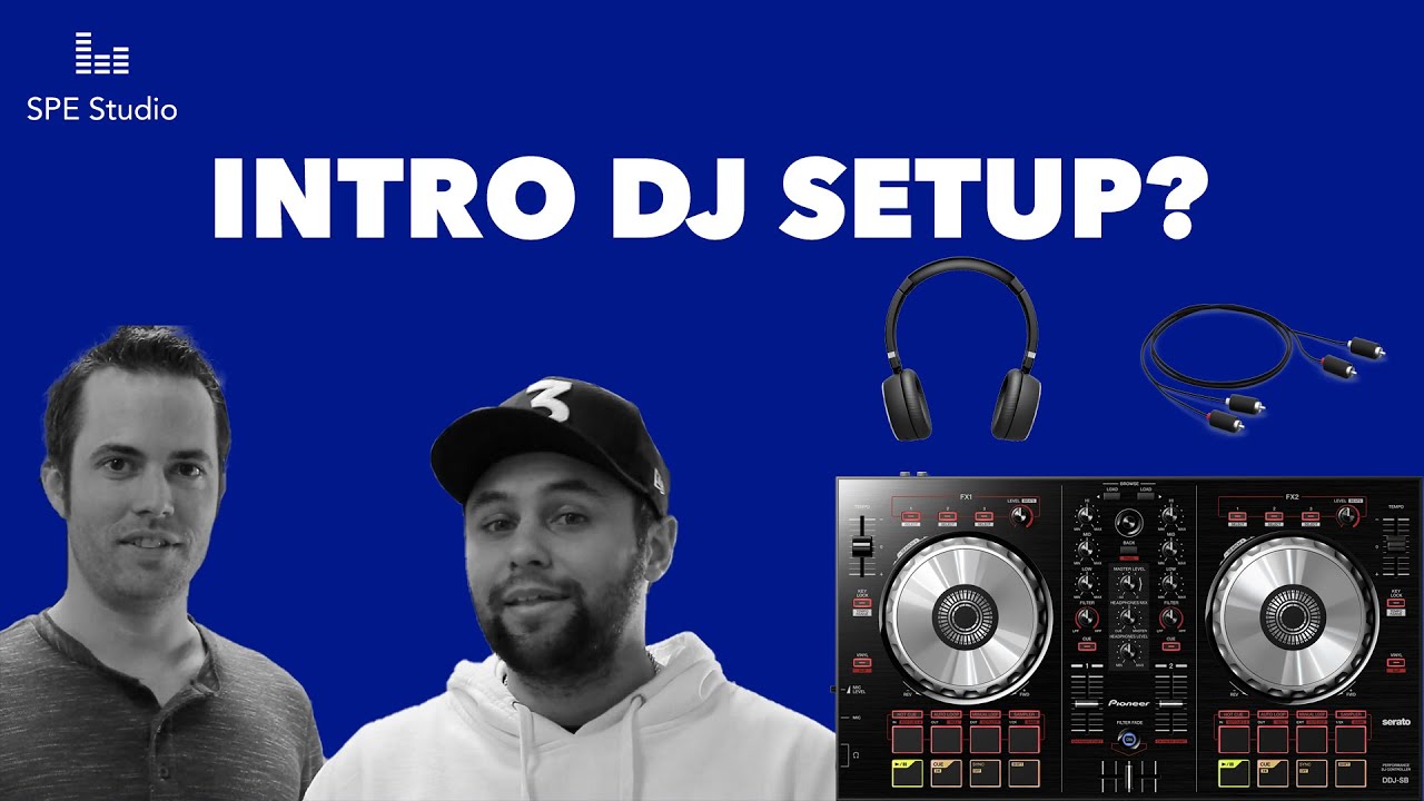 How to set up a basic Home / Bedroom / Studio DJ setup!