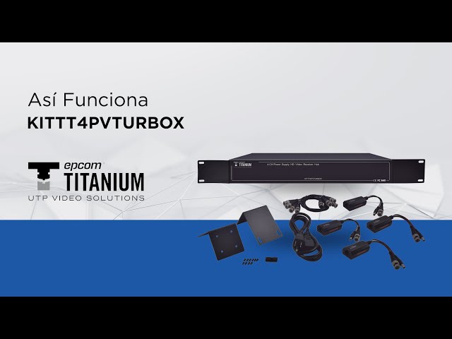 SYSCOM: KITTT16PVTURBOX-EPCOM-TITANIUM - Kit de TRANSCEPTOR ACTIVO DE ...