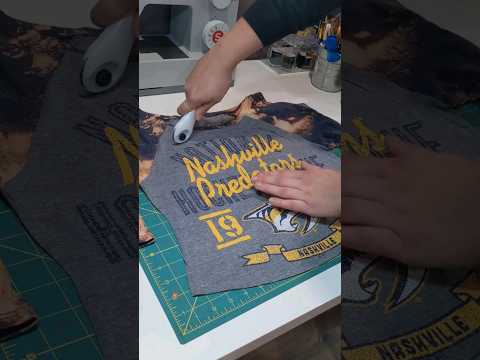 upcycling shirts by cutting tees to sew into flannels 🤩 #satisfying #diy #upcycling #thrifting