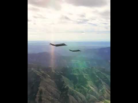 Jet Strike F 117A Fighters Caught on Film.