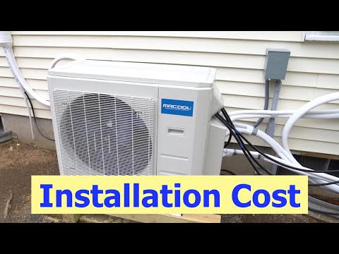 MRCOOL DIY Multi-Zone Ductless Mini Split Heat Pump - The Real Cost and Installation Time