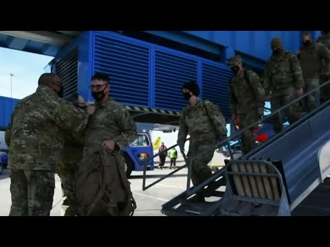 Michigan National Guard soldiers return home