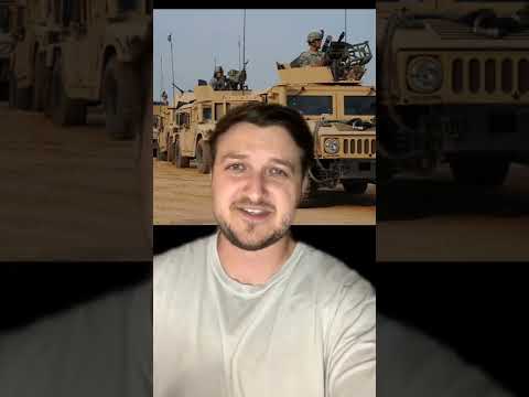Humvees Are Still Very Important. #shorts#army