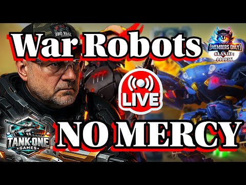 War Robots LIVE 🔴 Pure Mayhem – Tank One WR Goes Full Beast Mode!