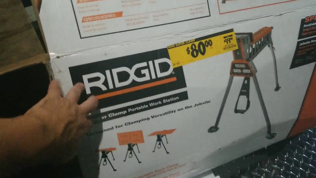 ridgid super clamp first impression