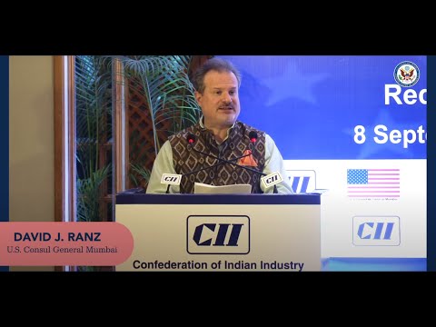 Consul General David J. Ranz's addressing Confederation of Indian Industry Seminar