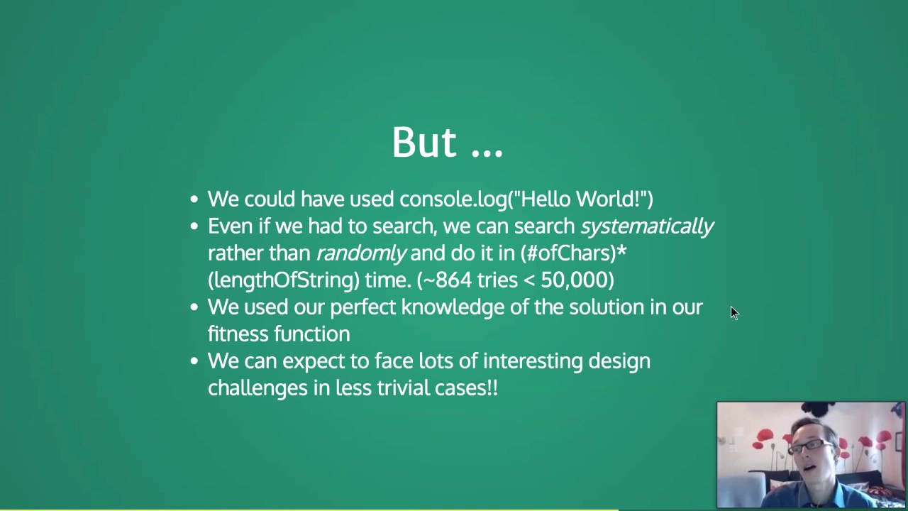 Genetic Algorithm Tutorial - How to Write Genetic Algorithms in JavaScript