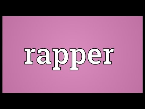 Rapper Meaning