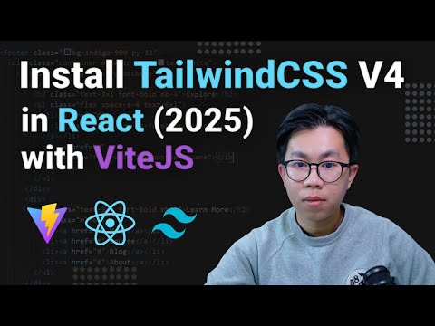 How to Setup Tailwind CSS V4 in React with Vite for Beginners in 2025