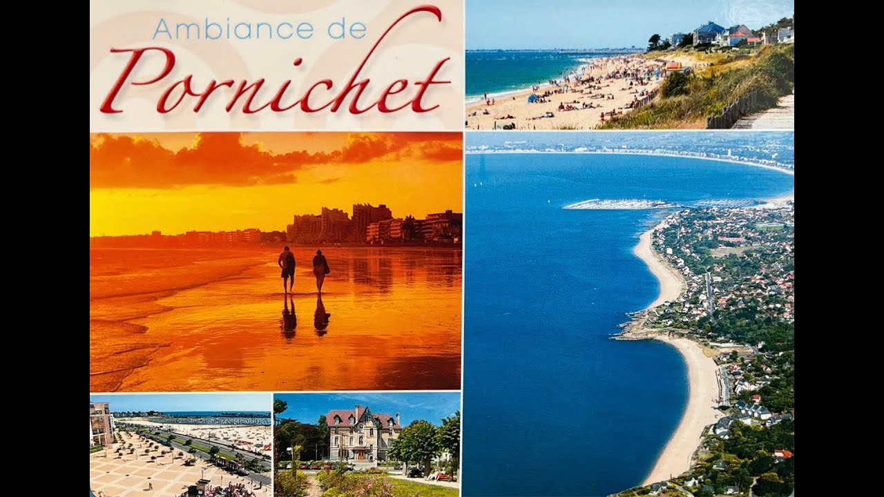 PORNICHET   JOUR DE MARCHÉ - LE PORT ET LA PLAGE