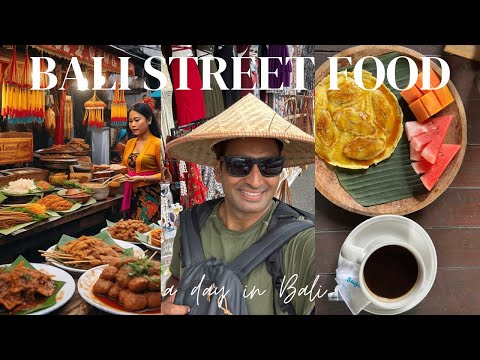 🔥 Exploring Bali Street Food | Must-Try Local Delicacies in Kuta & Beyond 🇮🇩🍢