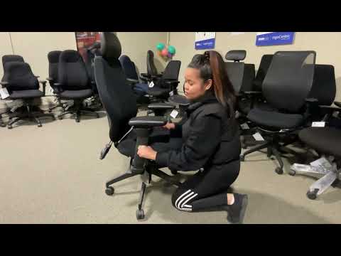 ergoCentric Aircentric MT, TCL360 arms mechanism and arm adjustment