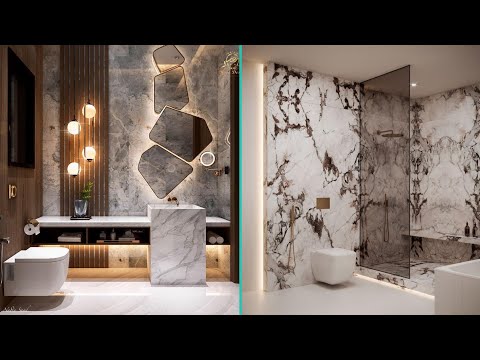 300 Beautiful Bathroom Floor And Wall Tiles Design Ideas That Are Contrasting And Stylish 2022