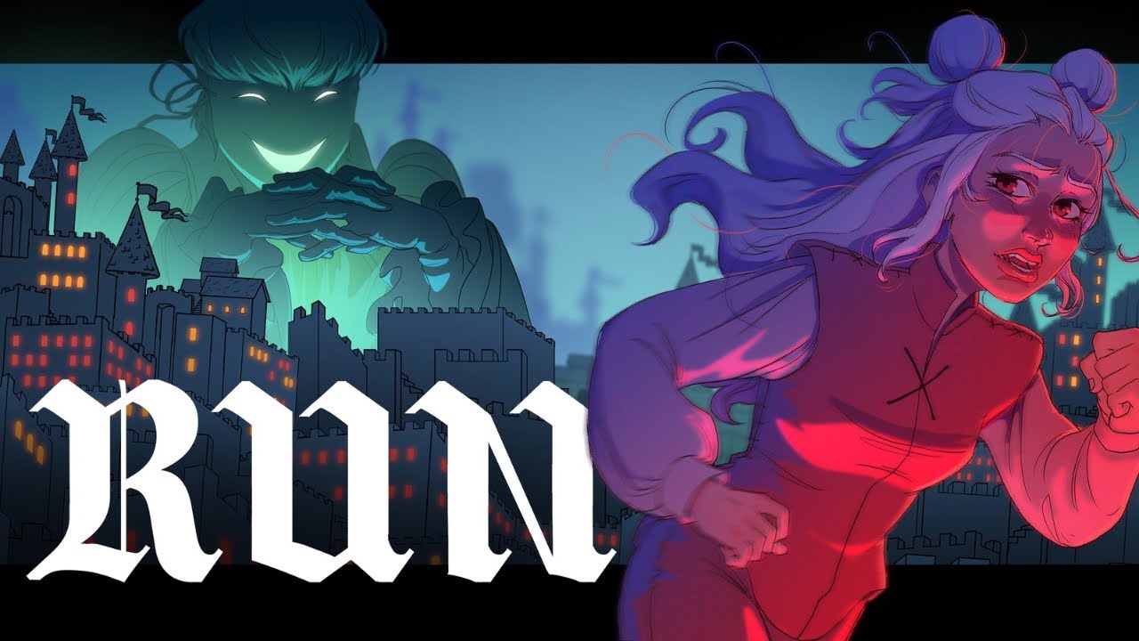 Lydia the Bard - RUN (Official Animatic Music Video)