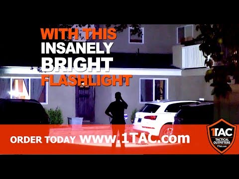 TC1200 Tactical Flashlight- TV Commercial Spot