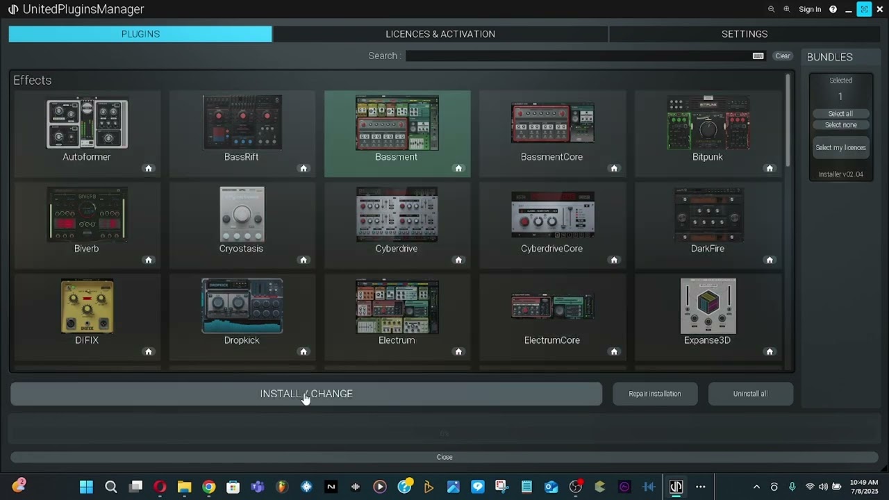 How To Download and Install UnitedPlugins ​Manager