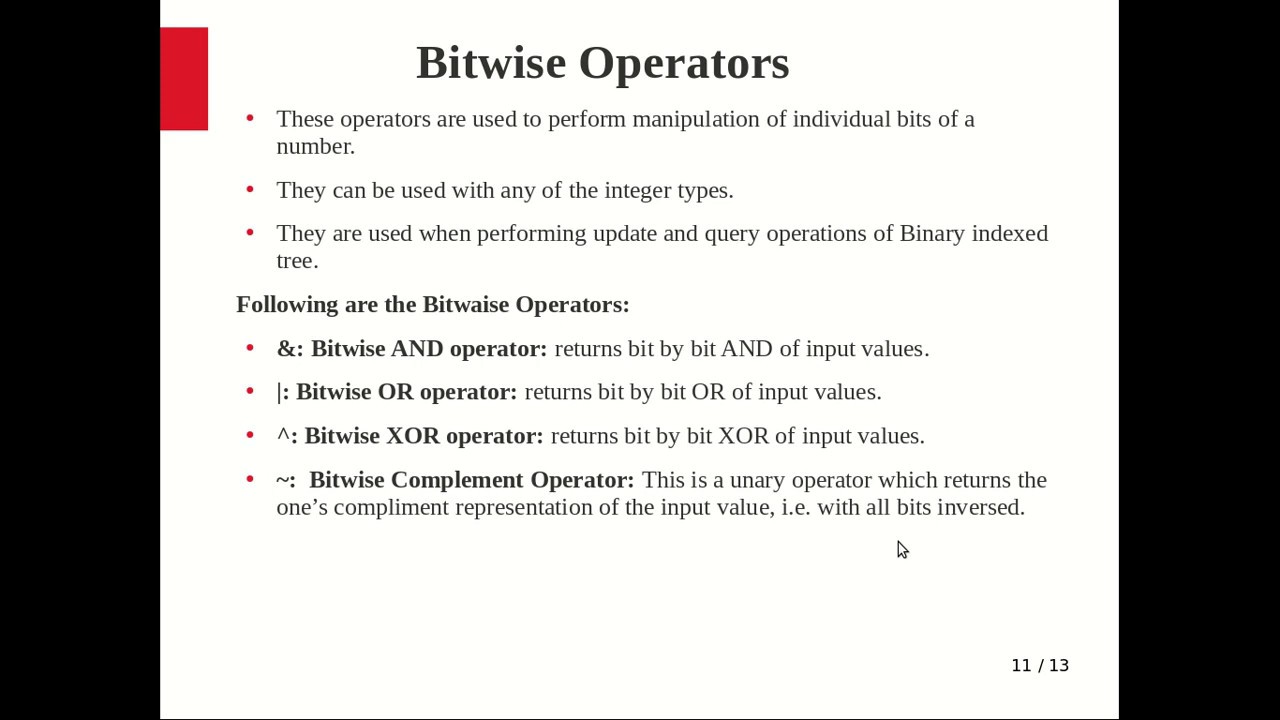 Java Tutorial 17: Operators: Bitwise Operators in Java Part 6