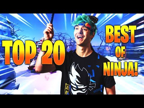 Top 20 Most Viewed Ninja Fortnite Twitch Clips Of ALL TIME!