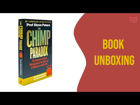 The Chimp Paradox by Professor Steve Peters - Book Unboxing
