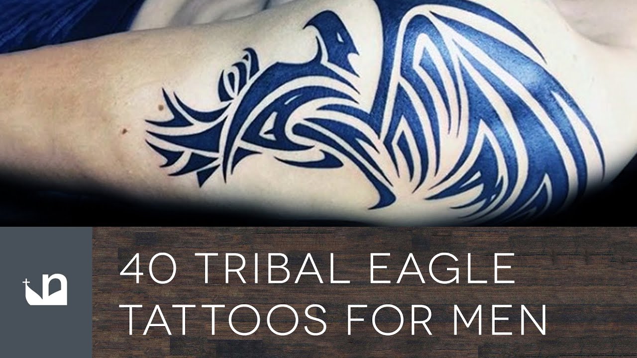40 Tribal Eagle Tattoos For Men